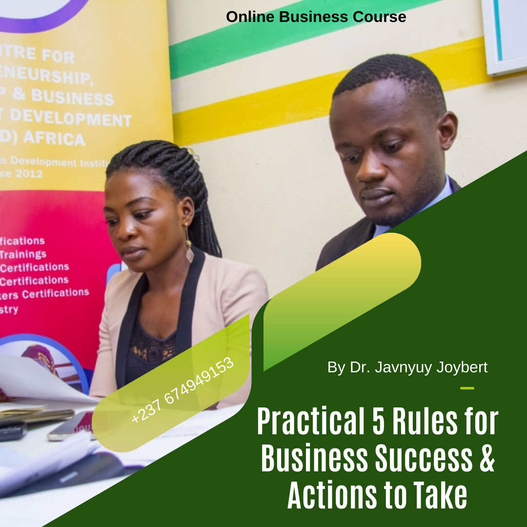 Practical 5 Rules for Business Success & How to Apply Them - Cosdef ...